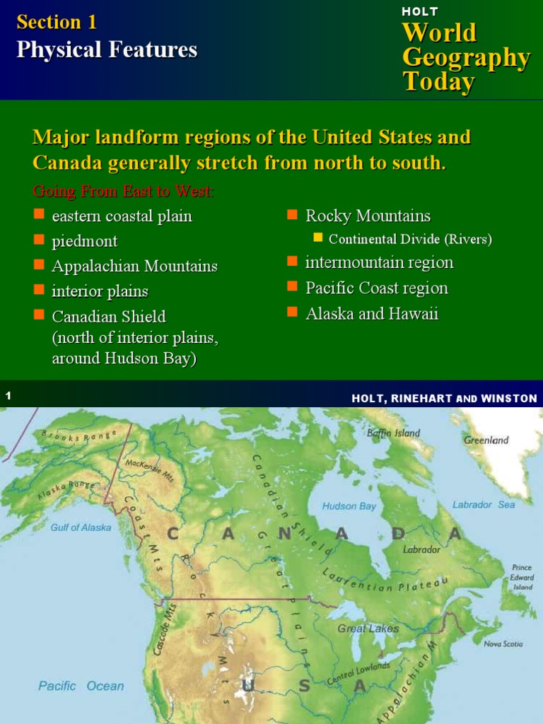North America Physical | PDF | Climate | Earth Sciences