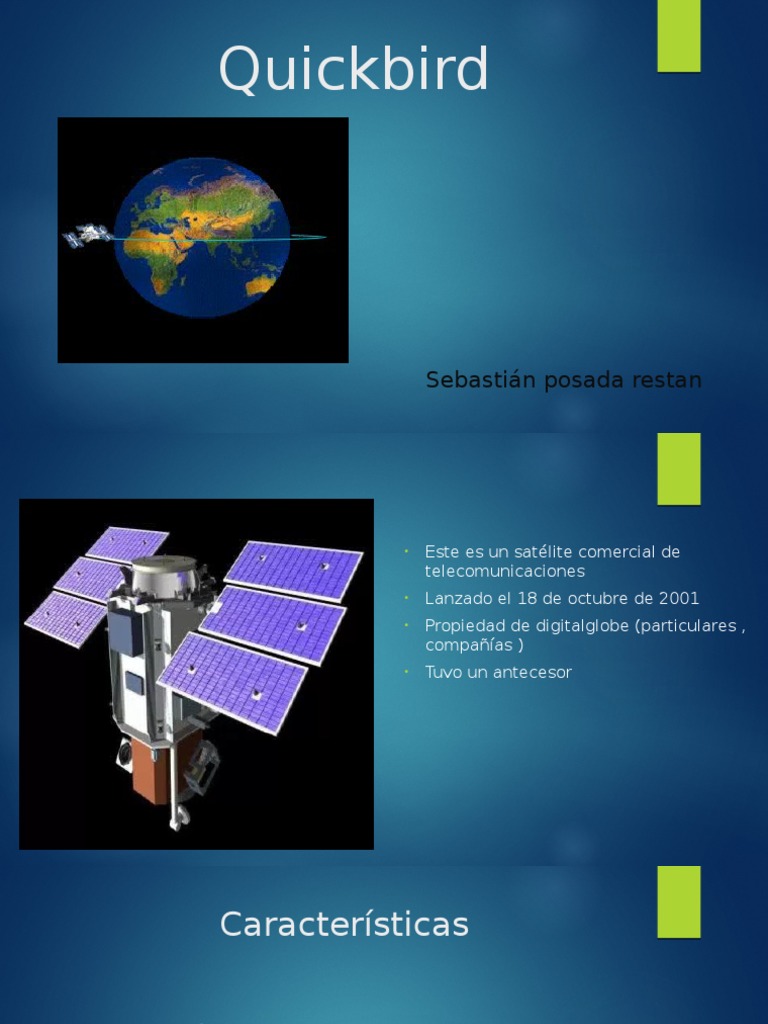 Quickbird | PDF | Tecnología