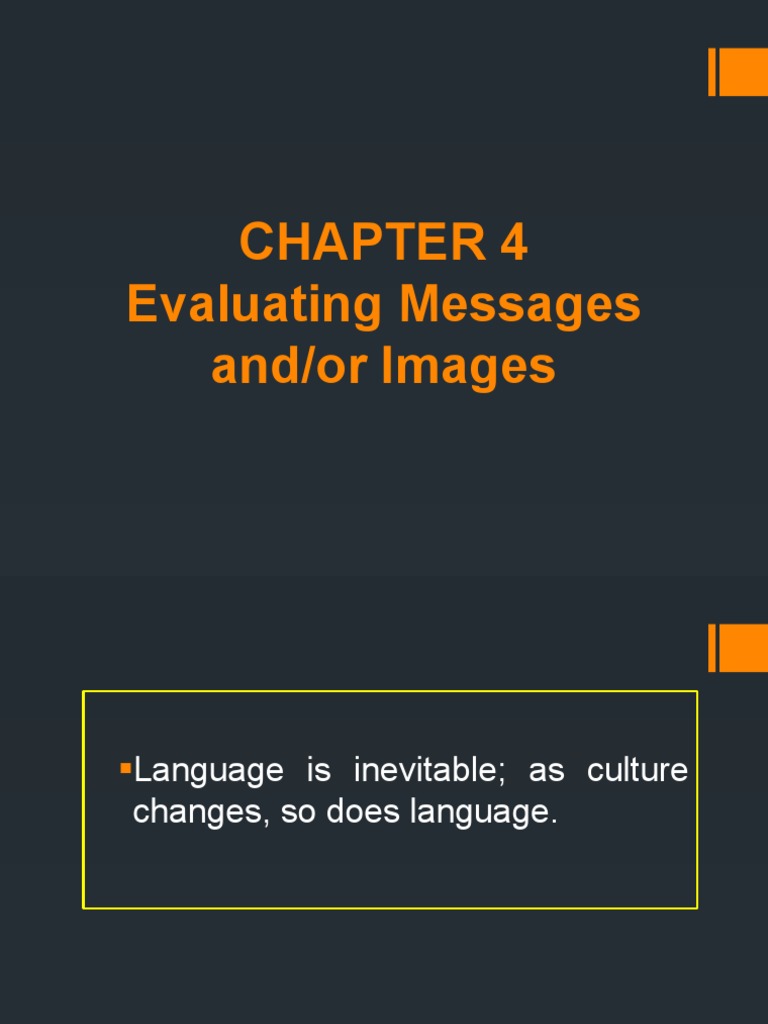 Chapter 4 Evaluating Messages or Image | PDF | Mass Media | Newspapers