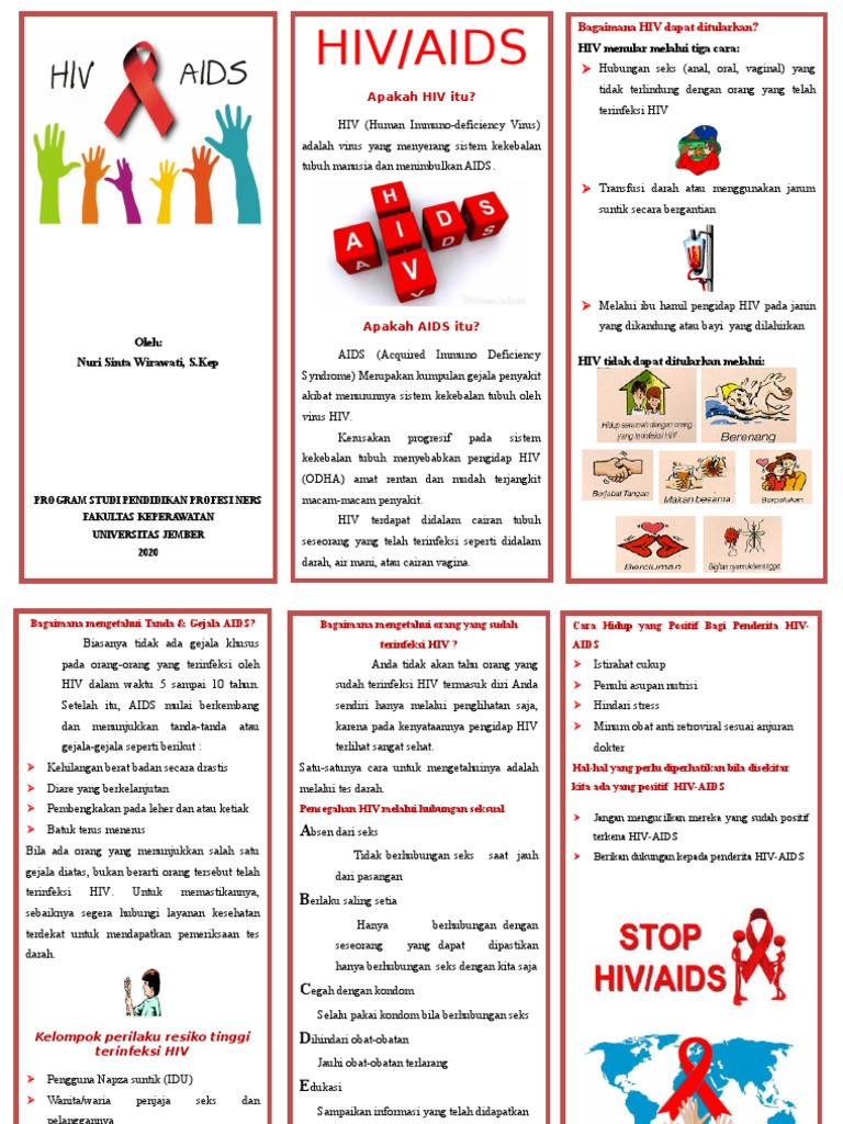 Leaflet HIV | PDF