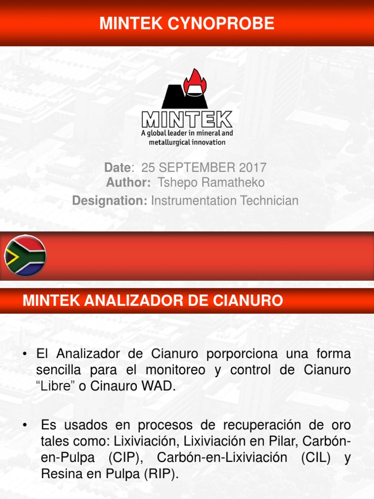 Español Wad Cynoprobe Training PDF | PDF | Ingeniería de Procesos ...