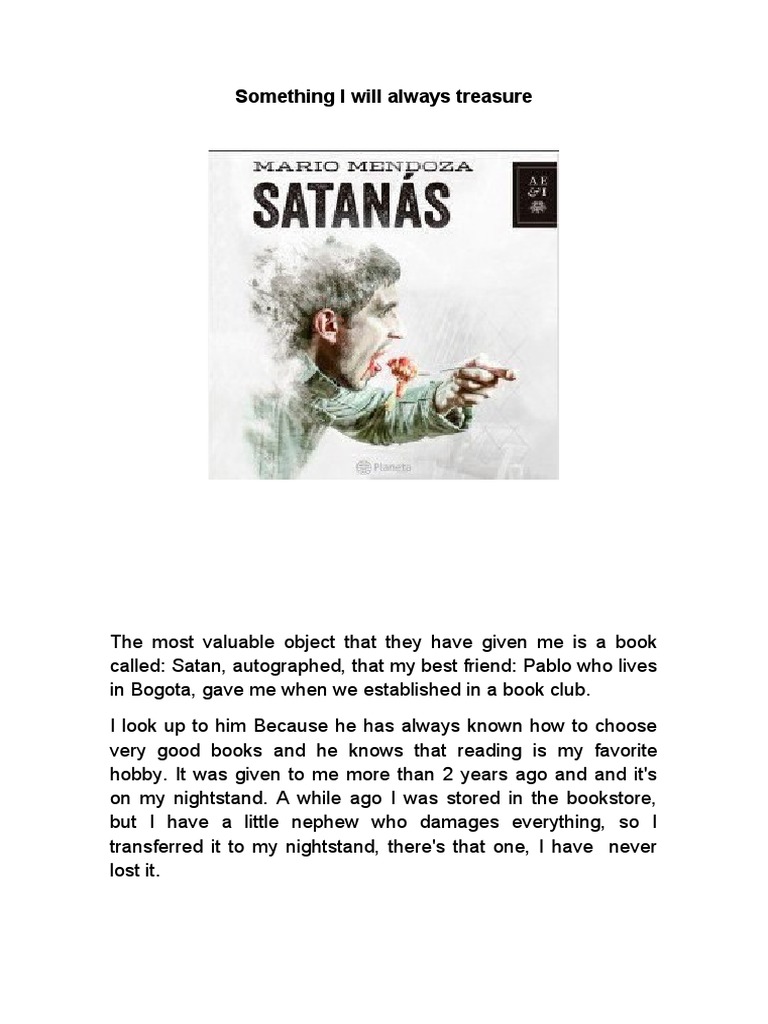 Something I Will Always Treasure | PDF