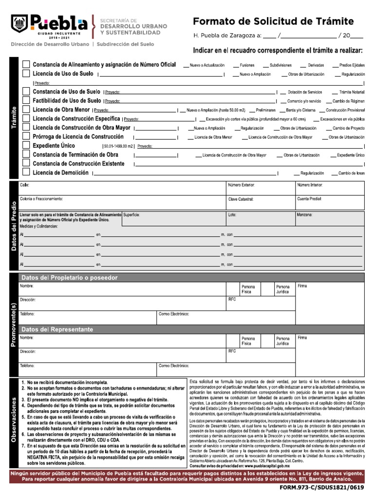 FORM.973-C-SDUS1821-0619 Parte 1 PDF | PDF