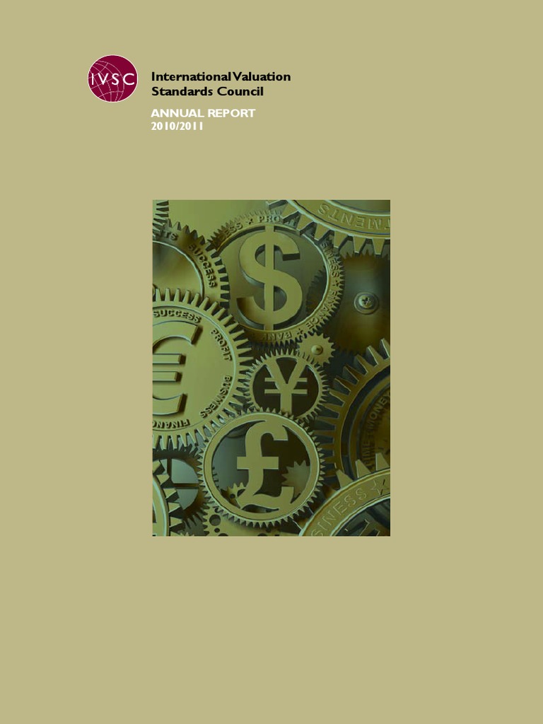 IVSC Annual Report 10 11 PDF | PDF | Real Estate Appraisal | Valuation ...