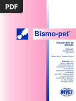 Bismo Pet | PDF | Diarrea | Medicina