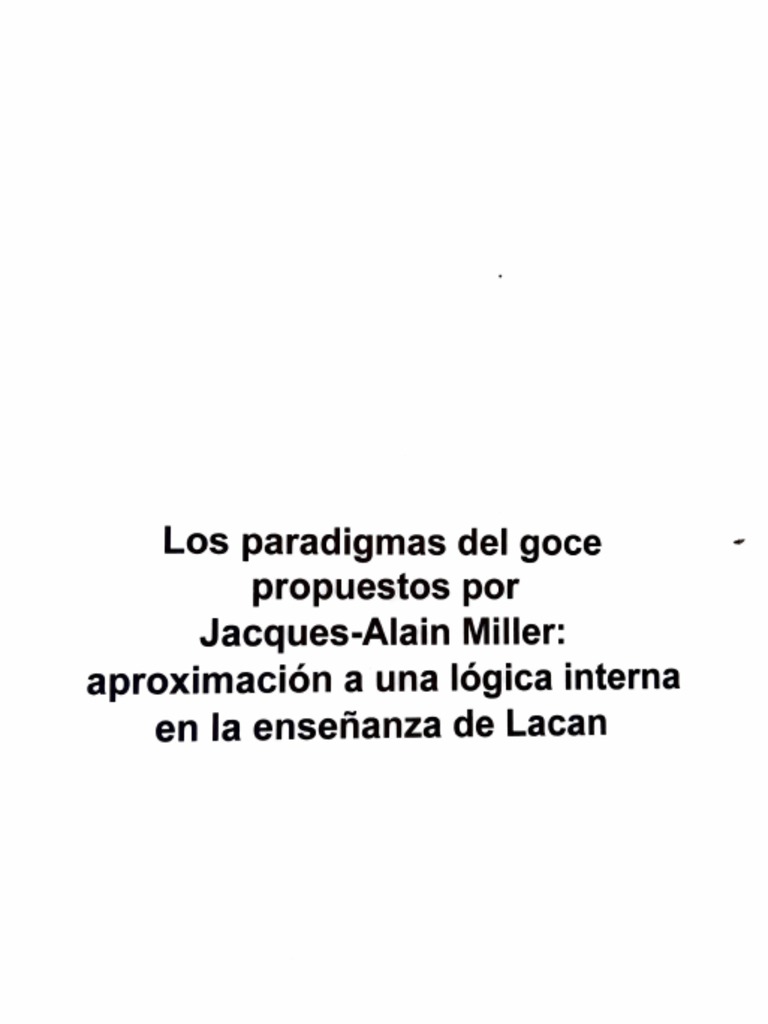 Inés Sotelo - Lucas Leserre GOCE IMAGINARIO | PDF
