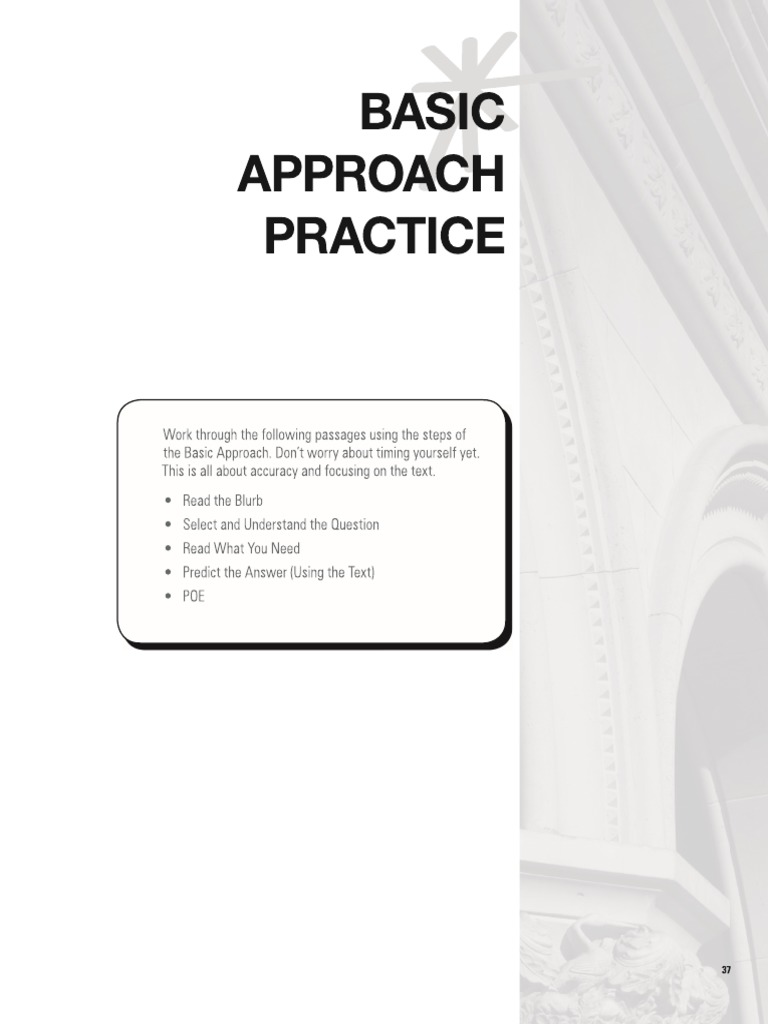 Basic Approach - Practice | PDF