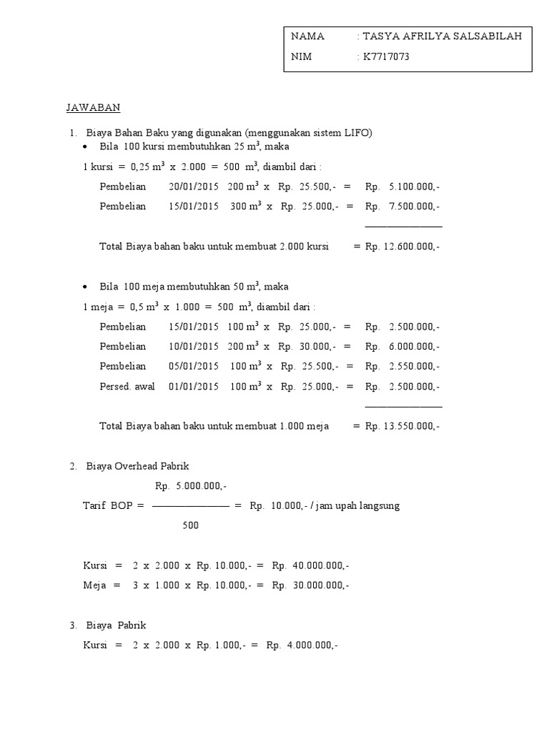 Quiz Akmen (Tasya - 073) | PDF