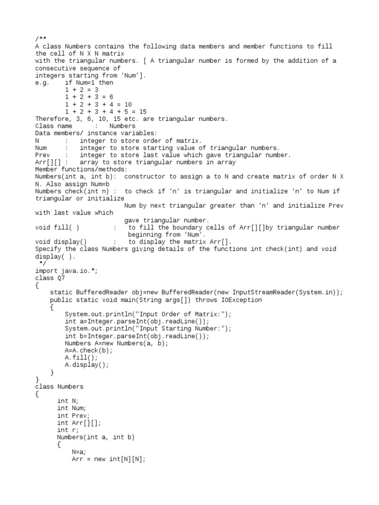 17 | PDF | Method (Computer Programming) | Integer (Computer Science)