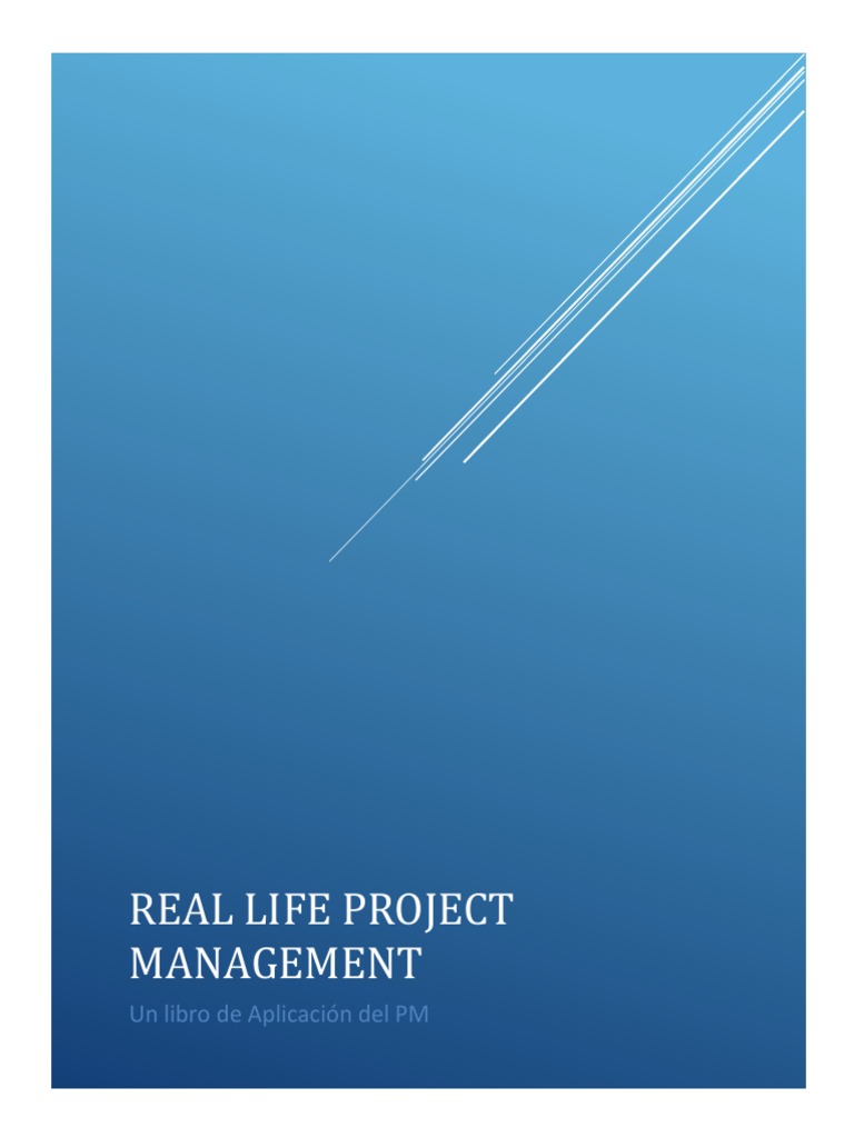 Real Life Project Management-V1.5-280918 PDF | PDF | Gestión de ...