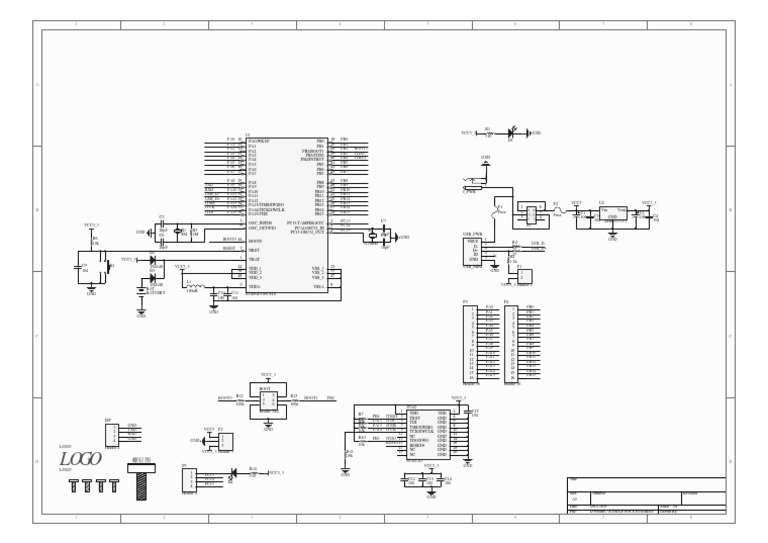 STM32F103C8T6 Schematic Diagram | Download Free PDF | Business