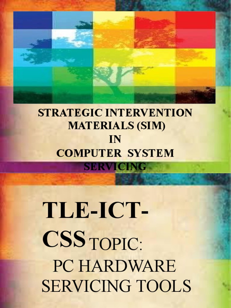 Sim Ict CSS | PDF | Electrostatic Discharge | Equipment