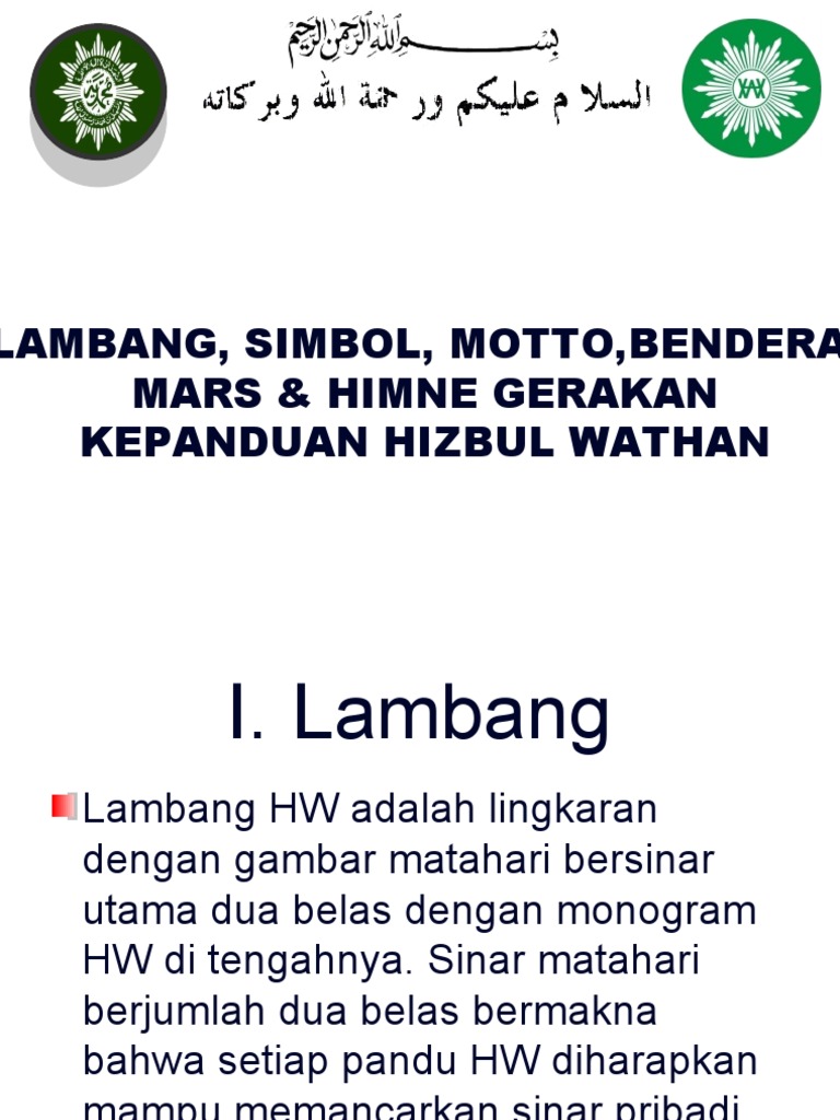 LAMBANG, SIMBOL, BENDERA HW | PDF