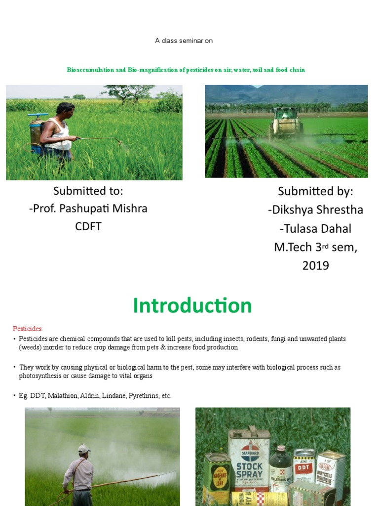 Biomagnification | PDF | Pesticide | Ecosystem