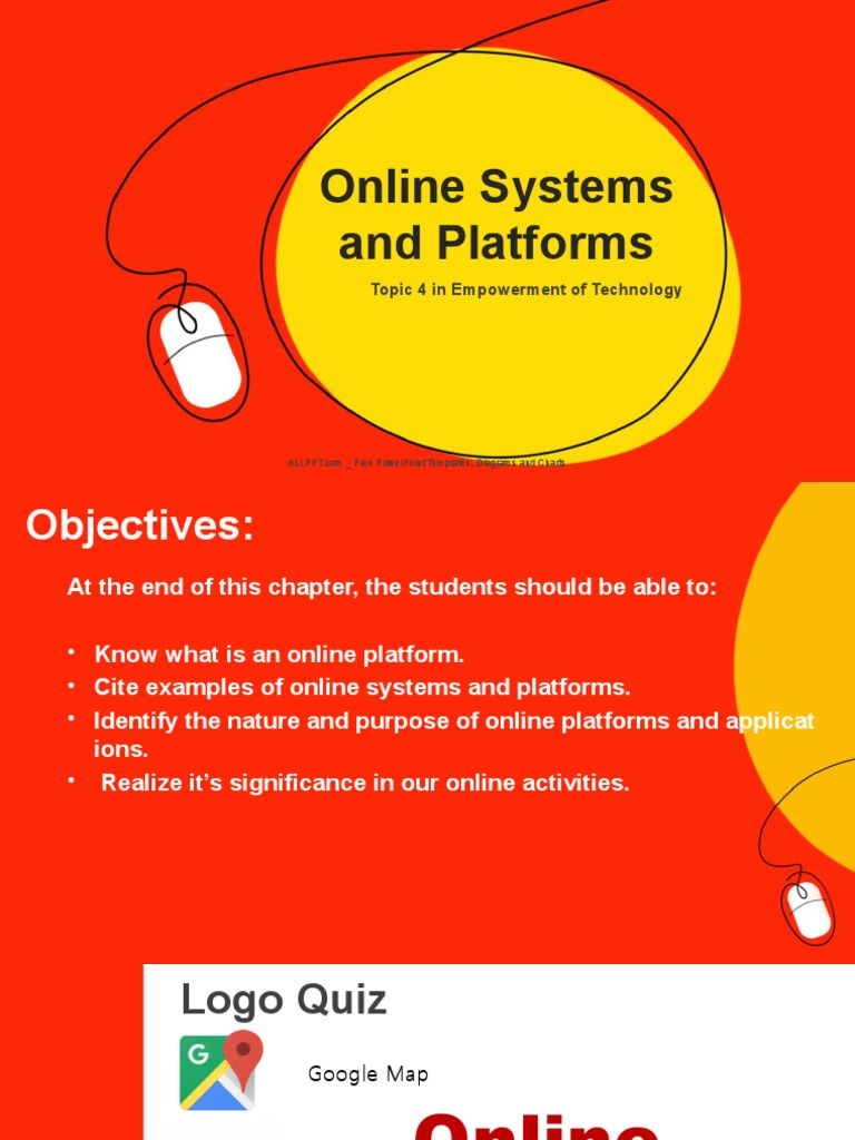 Examples of Online Systems and Platforms | PDF | Infographics | Internet