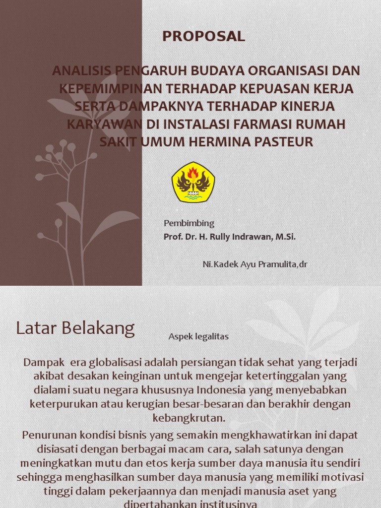 PRA PROPOSAL Ayu 2020 | PDF