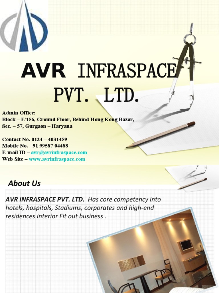 AVR - Presentation | Download Free PDF | Architect | Economic Sectors