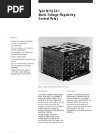 MVAJ Relay Manual Areva | PDF | Manufactured Goods | Electrical Engineering
