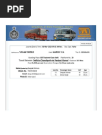 Bus Ticket Format in Word | PDF