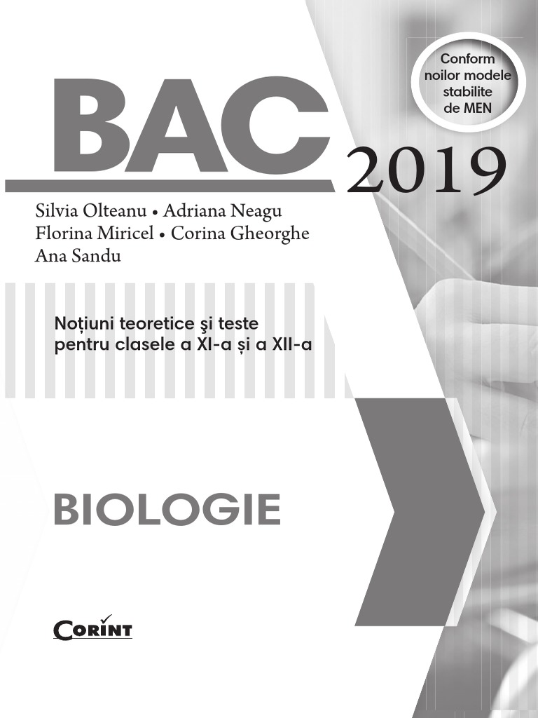 VARIANTE Biologie - Xi-Xii - PDF | PDF