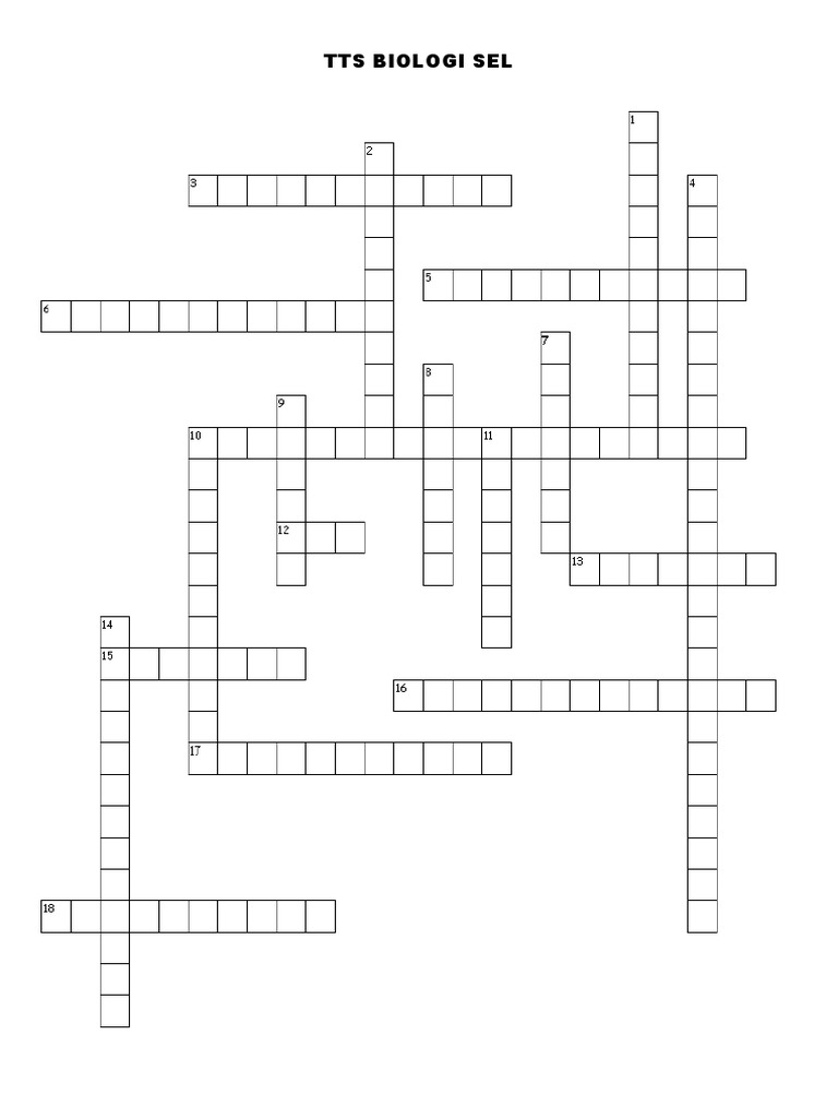TTS Biologi Sel | PDF