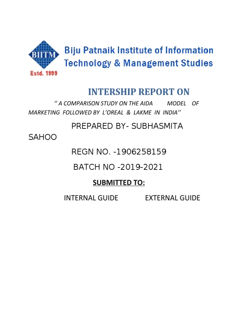 Intership Report On | PDF | Retail | Brand