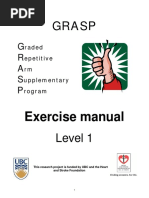 Otago Exercise Program | PDF | Diseases And Disorders | Medical Specialties