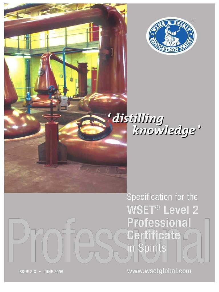WSET 2 Spirits Study Guide | PDF | Whisky | Scotch Whisky