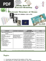General Chemistry Notes | PDF | Atoms | Chemistry