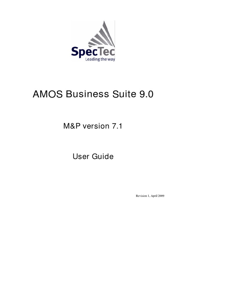 AMOS USER Guide | PDF | Icon (Computing) | Menu (Computing)