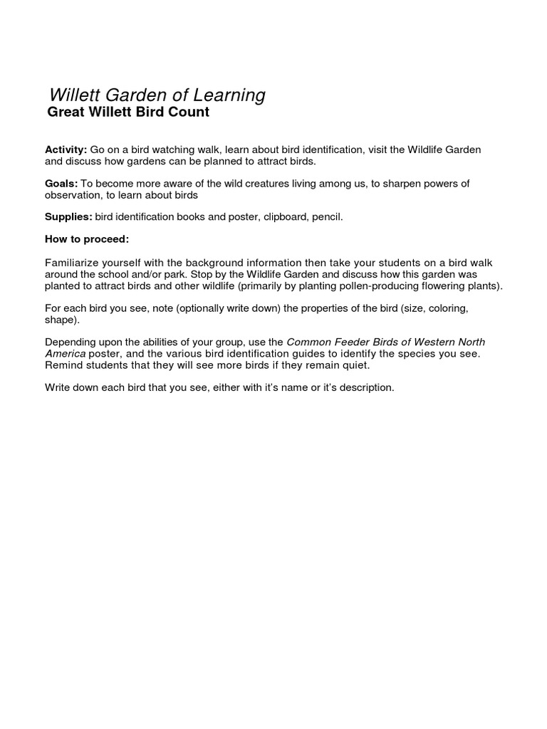 Birds PDF | Download Free PDF | Birdwatching | Birds