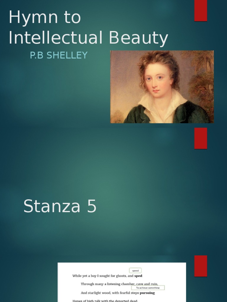Hymn To Intellectual Beauty 3 | PDF