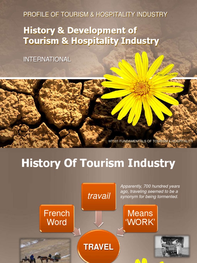Evolution of Tourism & Hospitality History | PDF | Malaysia | Tourism