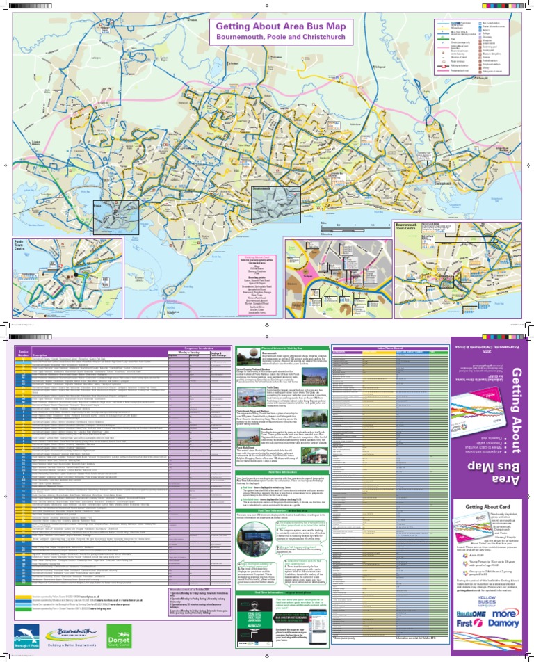 Bournemouth Bus Map PDF | PDF