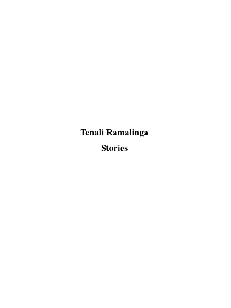Tenali Ramalinga's Clever Tales | PDF | Mahabharata | Weaving