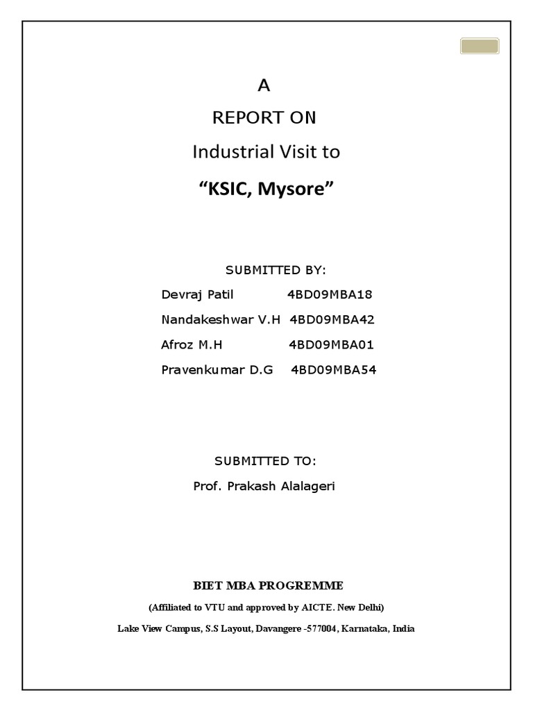 Industrial Visit To: "KSIC, Mysore" | PDF | Silk | Weaving