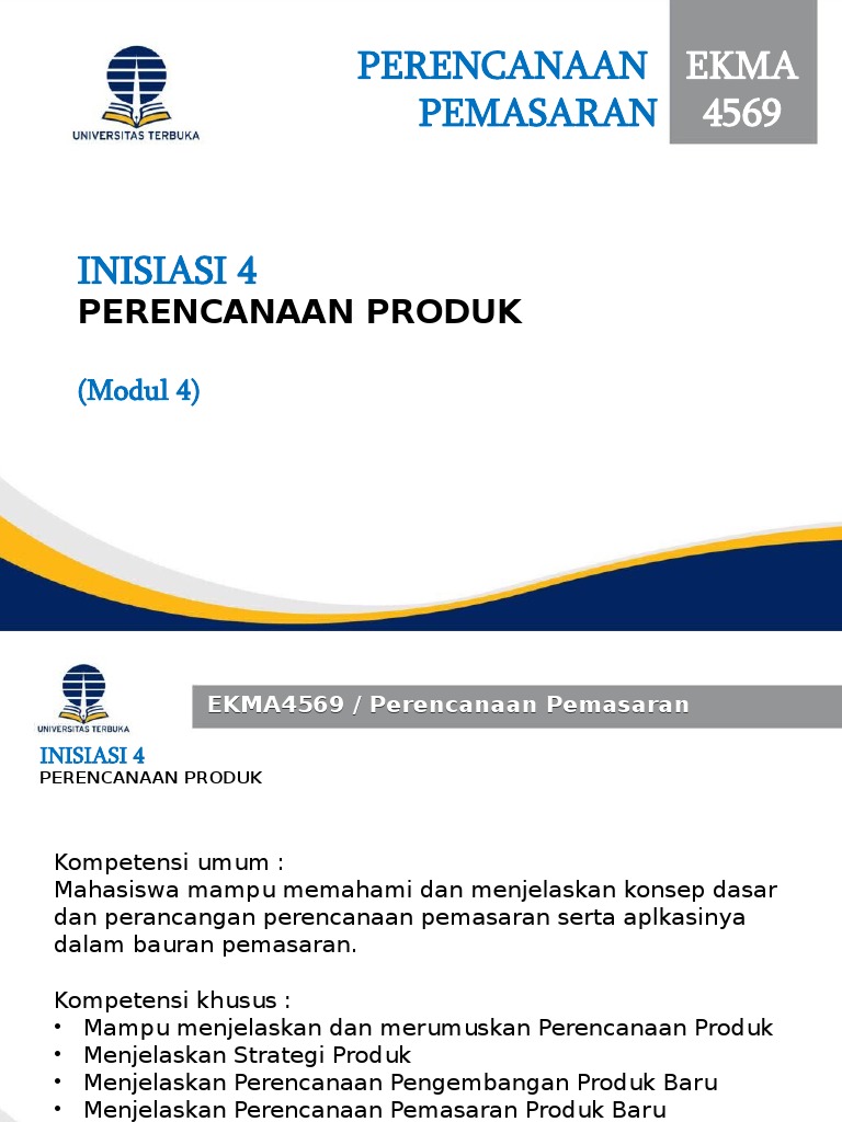 Inisiasi 4 - EKMA4569 | PDF