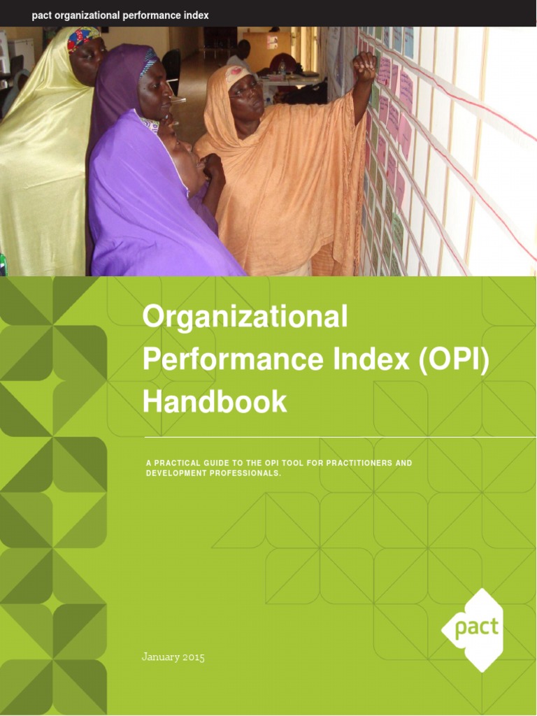 OPI Handbook for Development Practitioners | PDF | Capacity Building ...