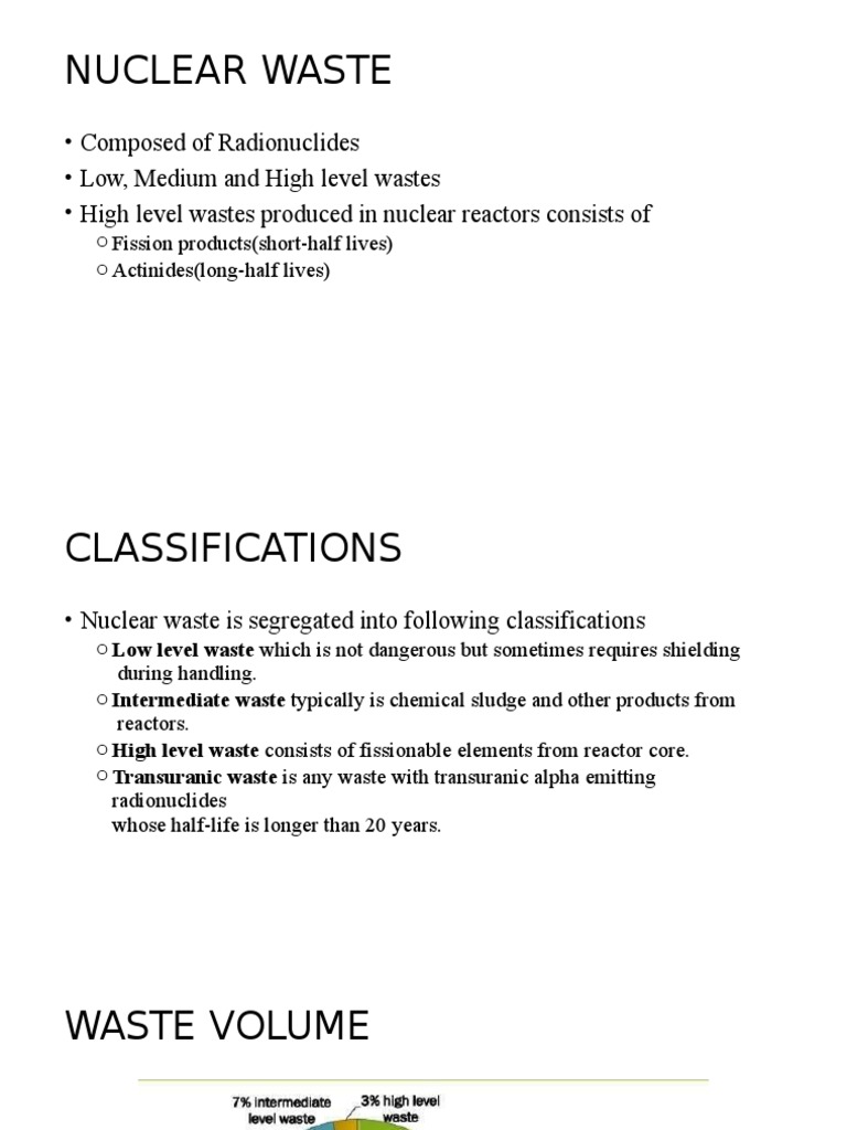 Nuclear Waste | PDF | Radioactive Waste | Deep Geological Repository