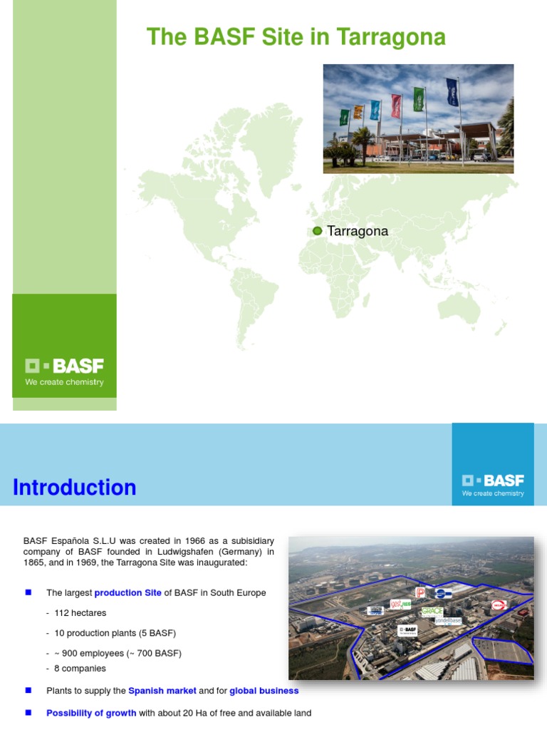 BASF Tarragona: Key Operations Overview | PDF | Logistics | Warehouse