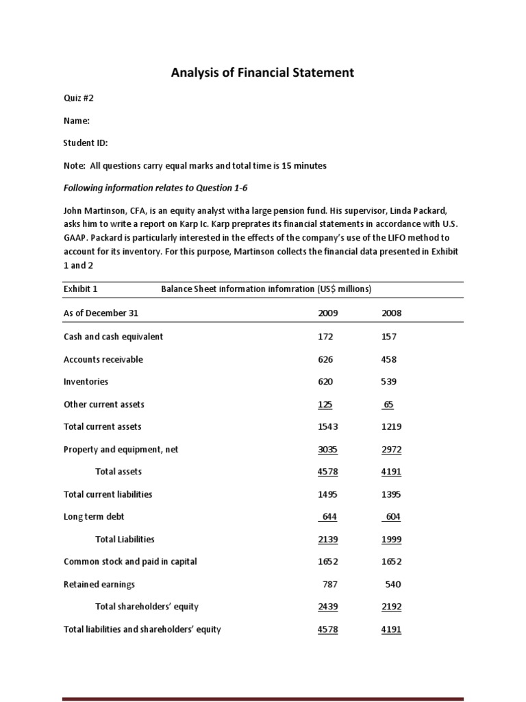 Inventory Valuation Quiz Solution | PDF | Cost Of Goods Sold | Expense