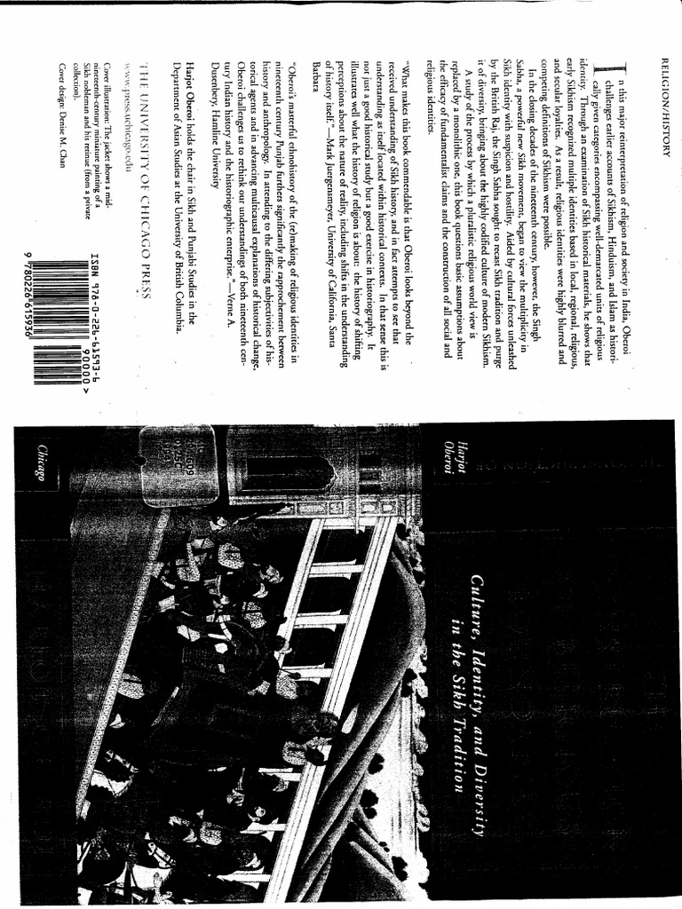 Harjot Oberoi PDF | PDF