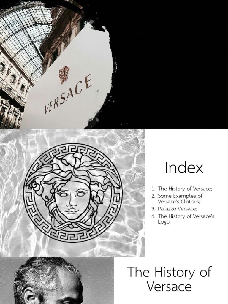 The History of Versace and Their Logo Design | PDF