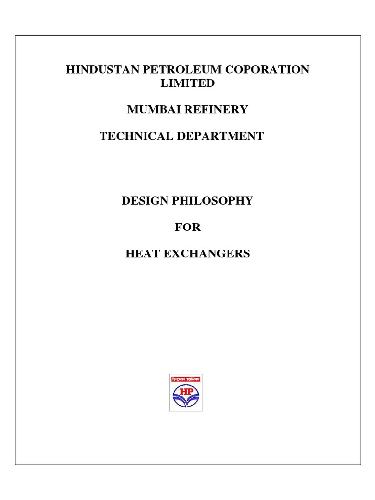 Heat Exchangers Design | PDF | Heat Exchanger | Pipe (Fluid Conveyance)
