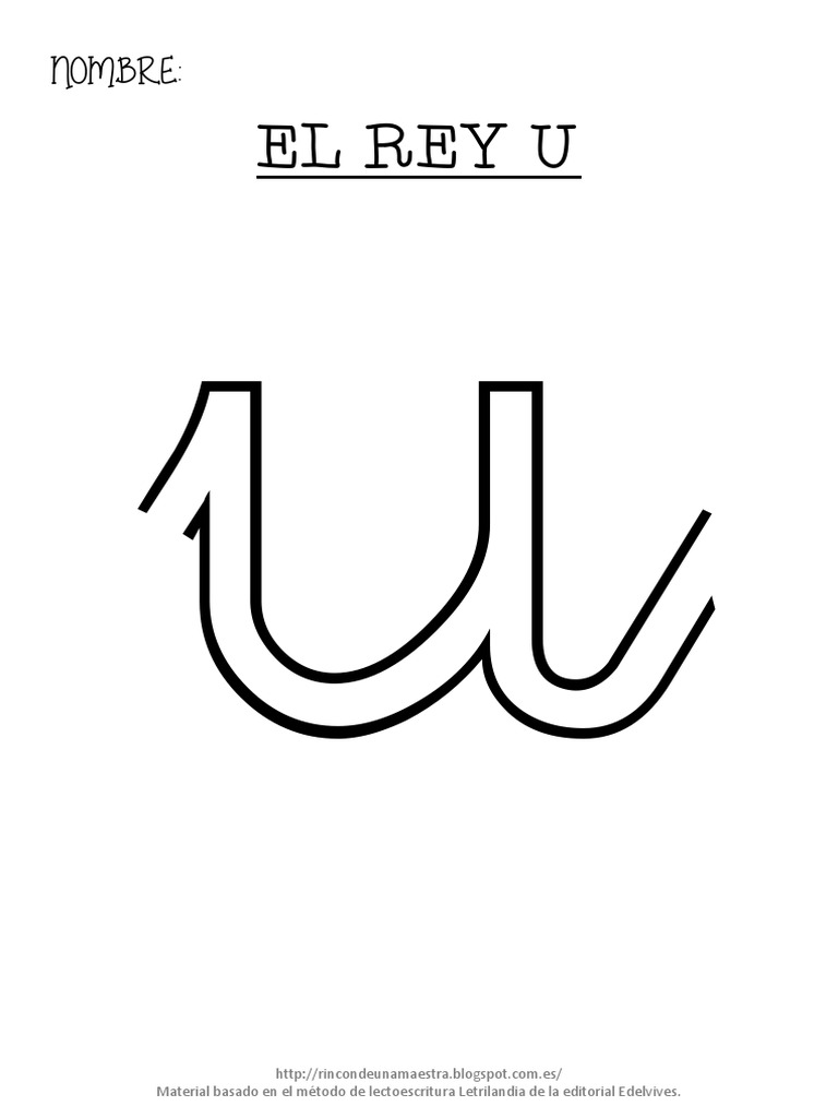 Letras Letrilandia Rellenar | PDF