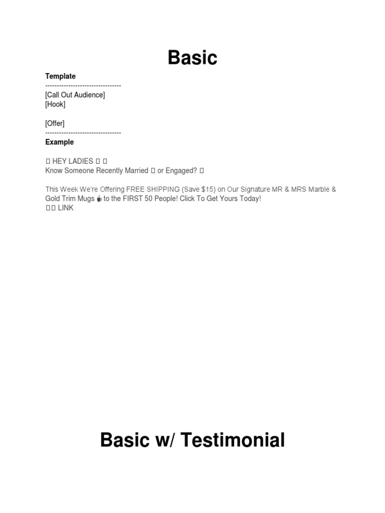 10-Billy Willson Ad Copy Templates | PDF | Life Insurance | Insurance