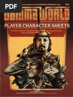 Gamma World 1E Mutations PDF | PDF | Mutation | Wound