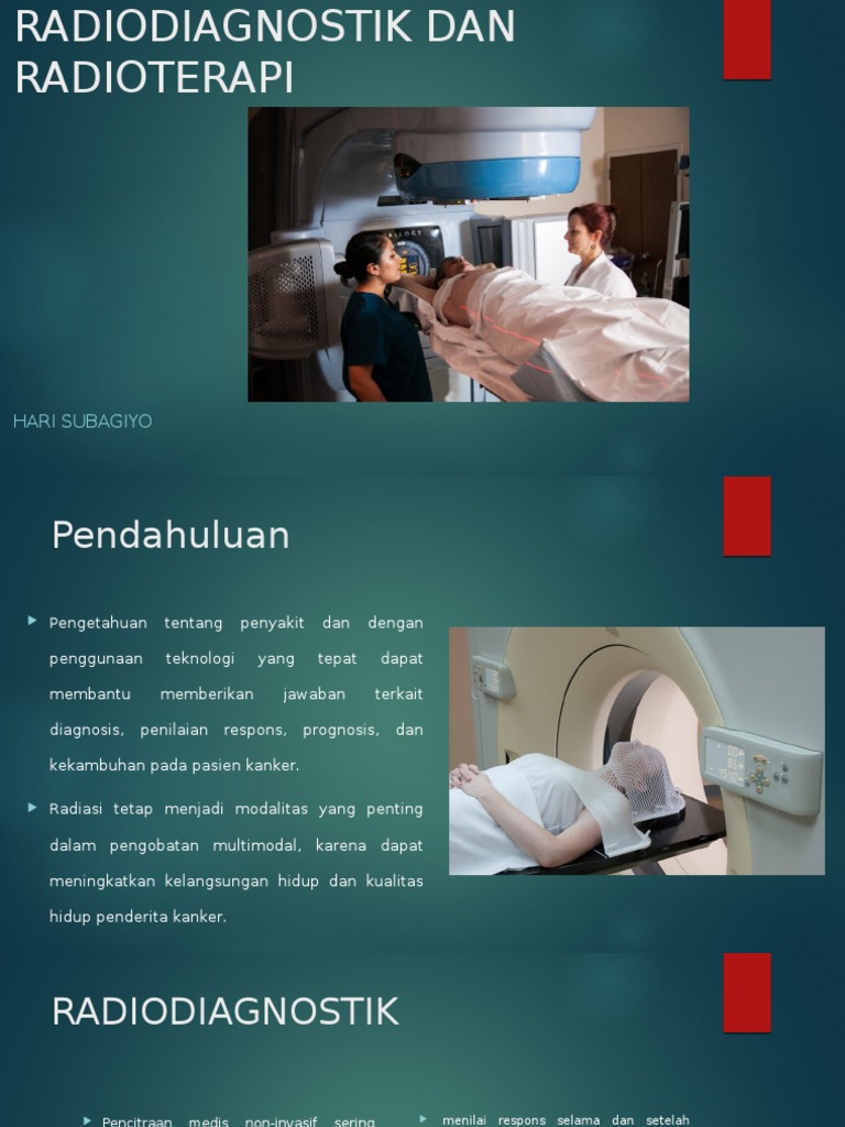 Radiodiagnostik Dan Radioterapi | PDF