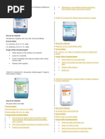Taski Chemical Dilutation Chart | PDF