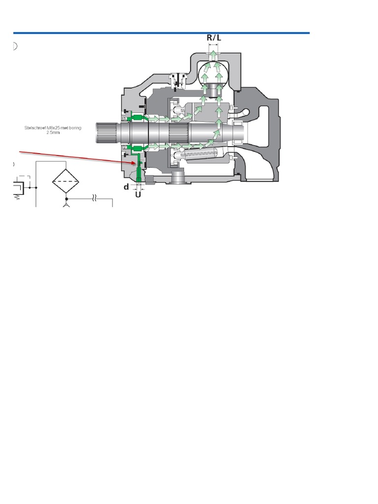 Rexroth A4VSO Flushing Principle | PDF